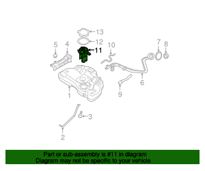 2004-2009 Nissan Fuel Pump 17040-ZD80B | TascaParts.com