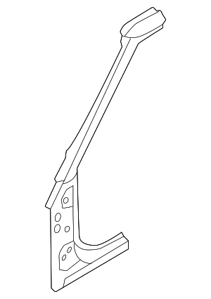 2017-2023 Land Rover Discovery Outer Hinge Pillar LR084295 ...