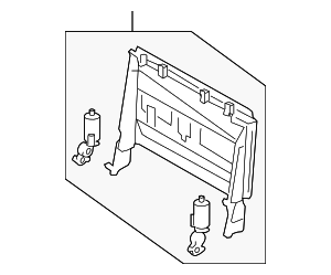 79304-0C021 - Seat Back Frame - 2008-2020 Toyota Sequoia | Nucar Toyota ...