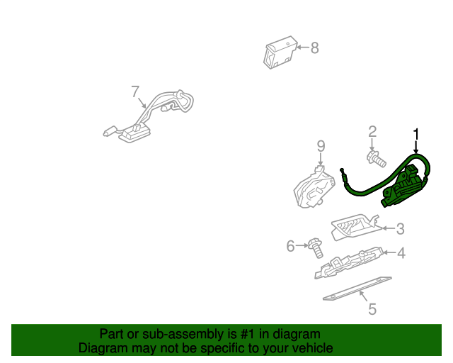 2012-2013 Land Rover Range Rover Sport Latch LR049494 | JaguarParts.com