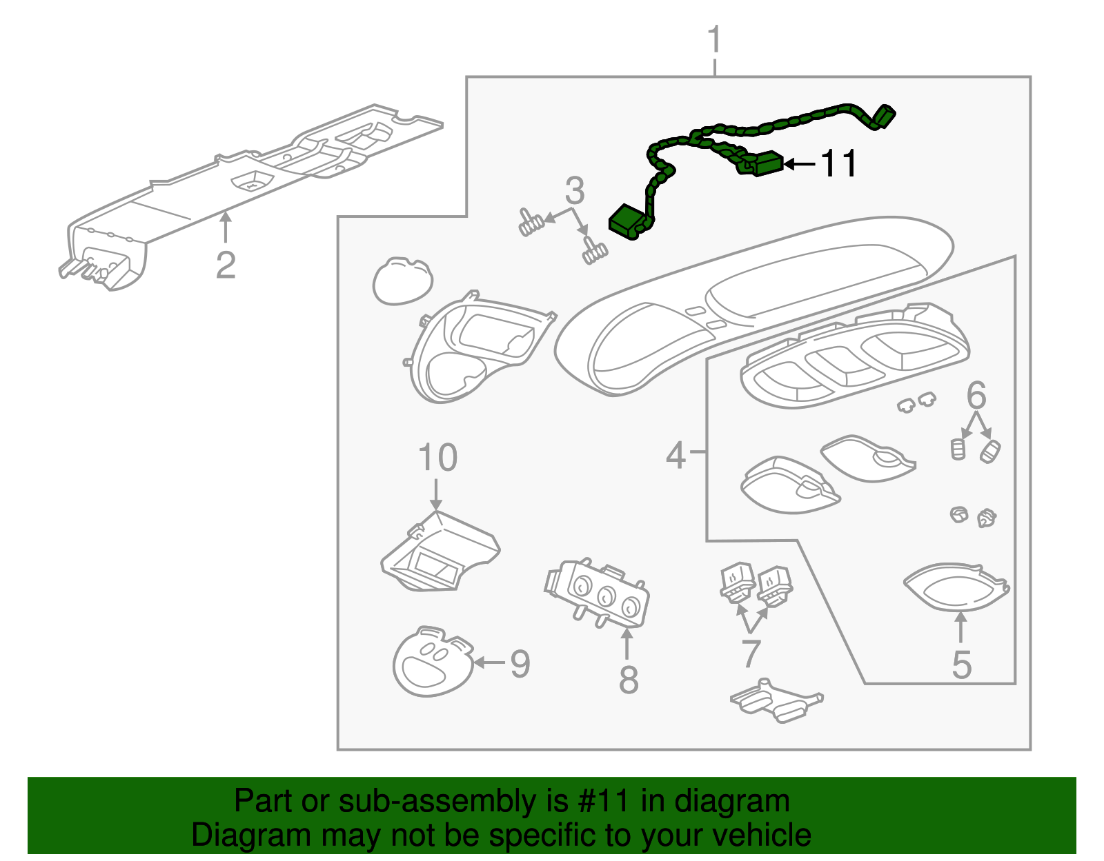 2000 Ford Excursion | Wire Harness | YC3Z-13A709-BA | My Ford Parts