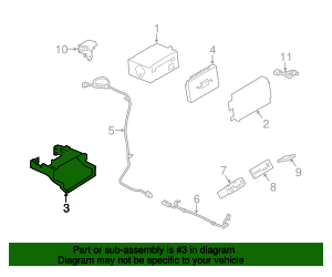 2013-2019 Ford Upper Bracket CJ5Z-78044F80-A | TascaParts.com