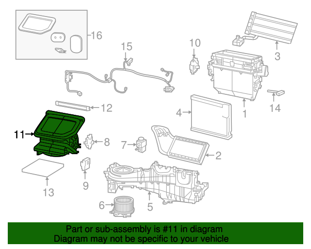 68301865AB - Air Inlet Case - 2018-2023 Jeep | Mopar Parts Canada