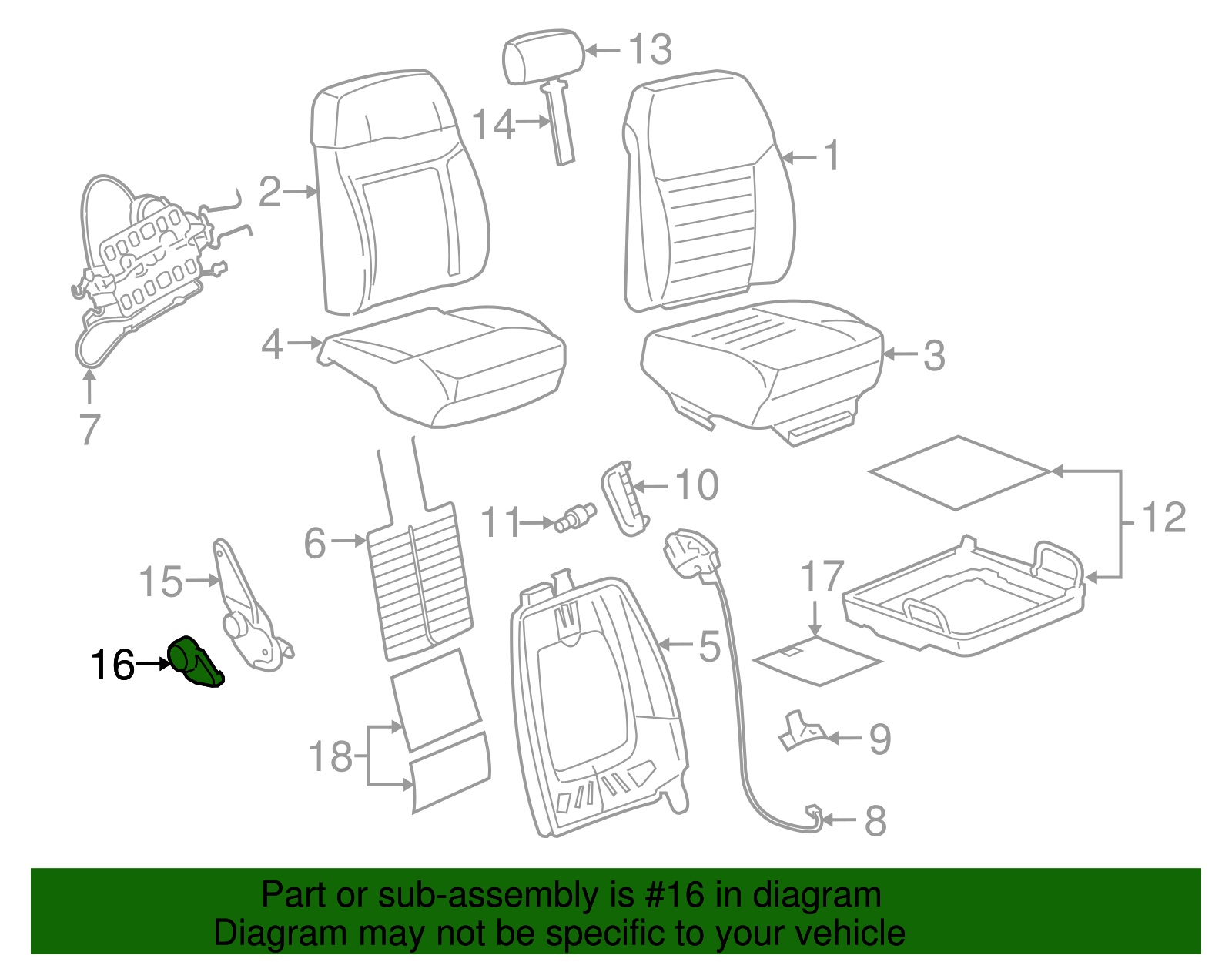 7R3Z-6362622-AC - Handle 2005-2014 Ford Mustang | Big 3 Auto Parts
