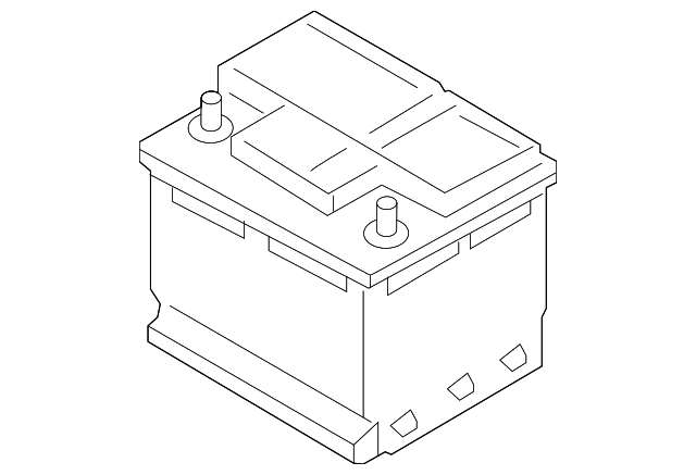 Genuine OEM Vehicle Battery Part# T4K4462 Fits 2019-2020 Jaguar I-Pace ...
