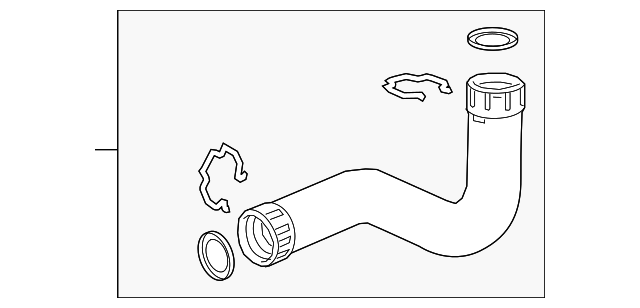 2021-2023 Buick Envision Charge Air Cooler Outlet Air Hose 84639791 ...