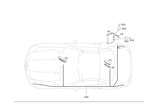 Parktronic System (Pts) for 2009 Mercedes-Benz SLK350 | Mercedes-Benz ...