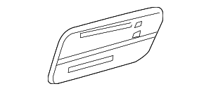 2010-2016 Mercedes-Benz Fuel Door 212-757-00-06 | MB Online Parts