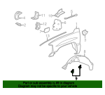 1995-2020 GM Multi-Purpose Retainer 25655537 GM | GMPartsDirect.com