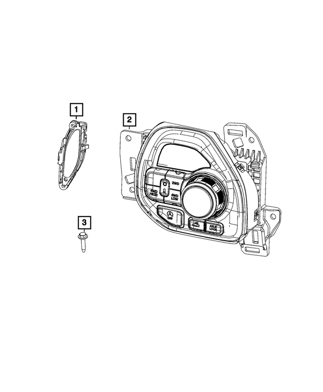 2025 Ram 1500 Transmission Shifter 68538337AI | Mopar eStore