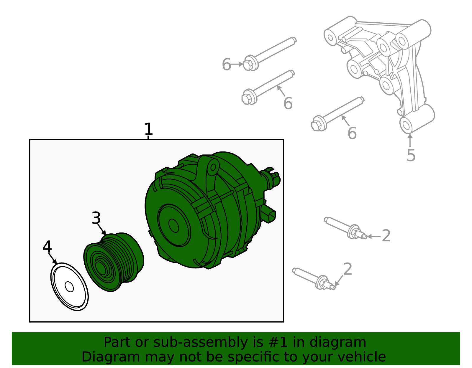 L1MZ-10346-C - Alternator 2020-2021 Ford Explorer | Online Ford Parts ...