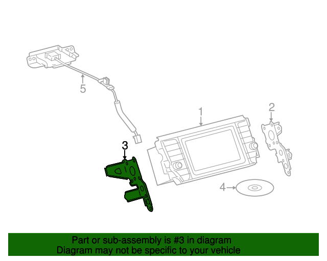 86211-07010 - Mount Bracket - 2011-2012 Toyota Avalon | OEM Genuine ...