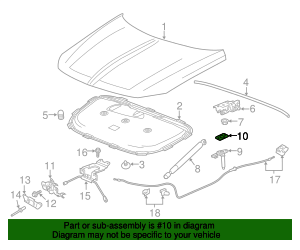 2018-2020 Buick F Reinforcement 39018772 | AutoNationParts.com