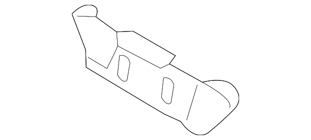 2018-2020 Buick Hood Primary Latch Shield 39107388 | GMPartsDirect.com