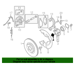 CCPZ-3B477-G - Axle Nut 2012-2025 Ford | Ford Parts Direct