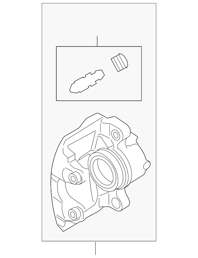 BV6Z-2B121-A - Caliper 2013-2023 Ford | AutoNationParts.com