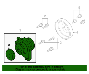 25195119 - Engine Water Pump 2008-2018 GM | AutoNationParts.com