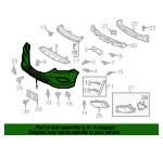 TK21-50-031D-BB - Bumper Cover - 2013-2015 Mazda CX-9 | Werner Mazda Parts