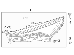 2022-2024 Buick Enclave Lamp 86797121 | OEM Parts Online