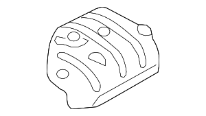 2007-2015 Mazda CX-9 Heat Shield TD11-56-452B | RealMazdaParts.com