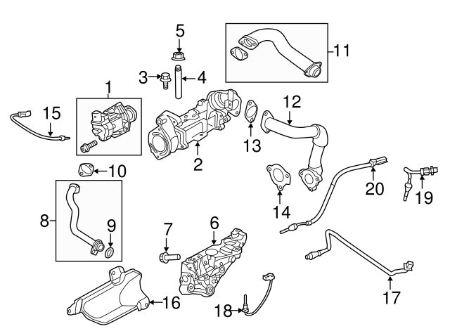 2014-2023 Mopar Temp Sensor 68211315AA | Mopar Parts Canada