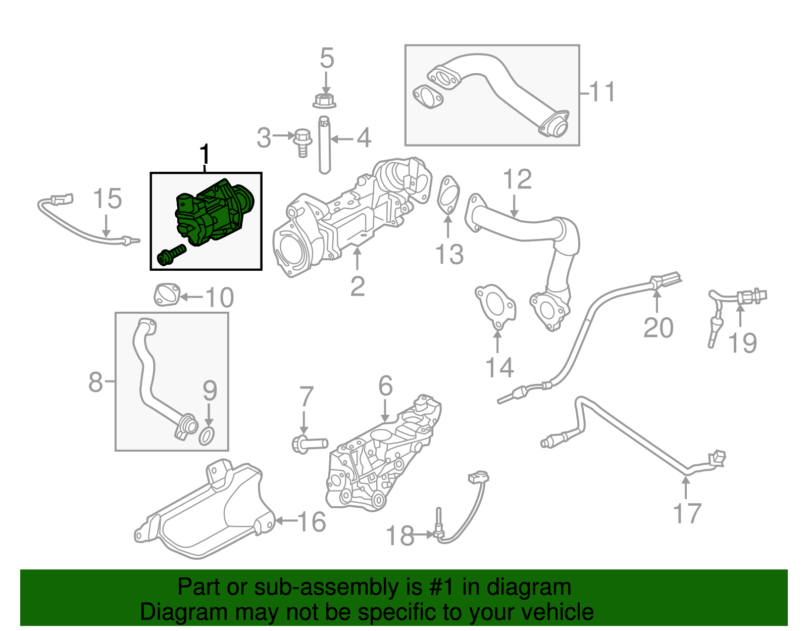 2014-2019 Mopar Valve 68211310AA | Mopar Parts Canada