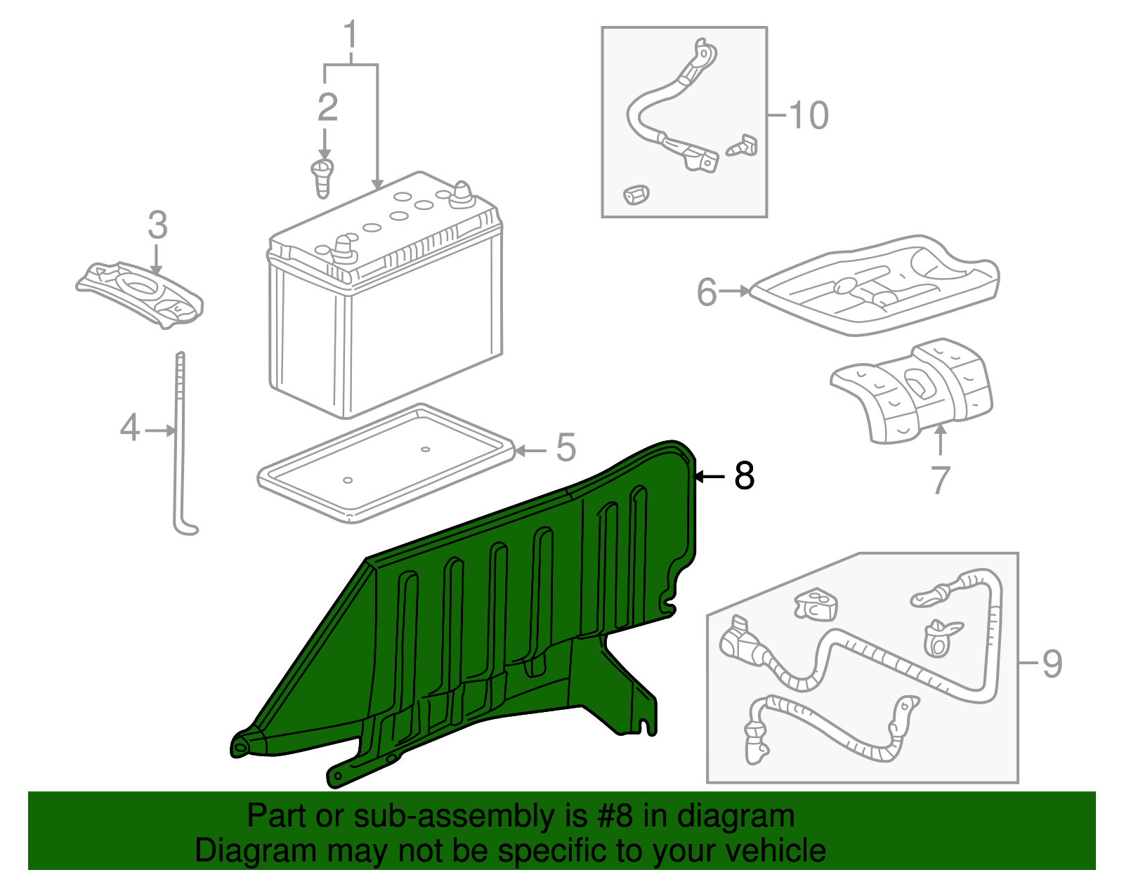 57255-S2A-020 - Baffle Plate 2000-2009 Honda S2000 | Honda Parts Online