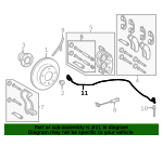 9075403205 - ABS Sensor Harness 2019-2023 Mercedes-Benz | Mercedes-Benz ...