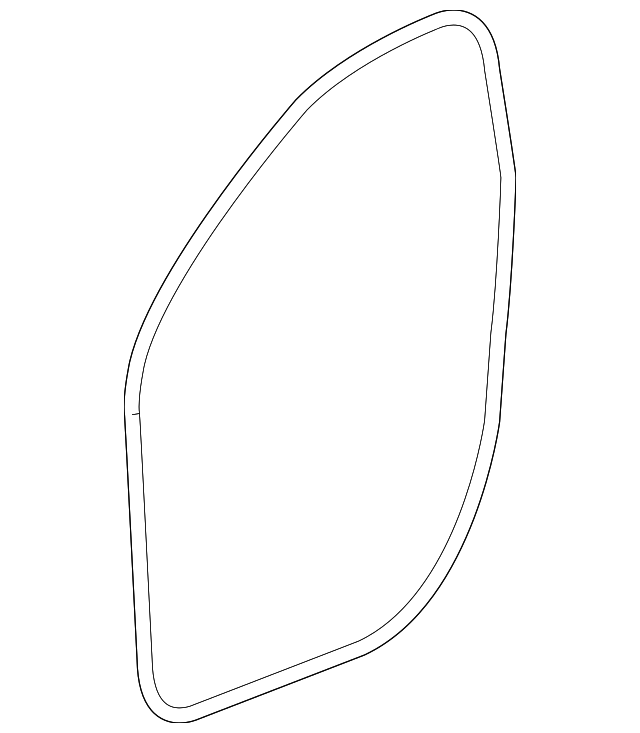 2010-2017 GM Weather-Strip On Body 84258753 GM | GMPartsDirect.com