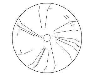 4261A-62031 - Wheel Disc Chrome P - 2021-2023 Toyota Mirai | Discount ...