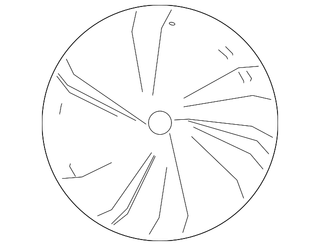 2021-2024 Toyota Mirai Wheel Disc Chrome P 4261A-62031 | Sparks Parts