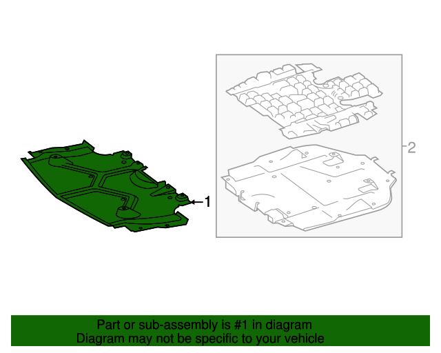 2006-2010 Mercedes-Benz Front Shield 251-520-00-22 | World Mercedes ...