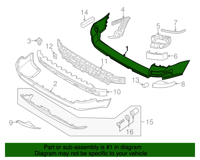 2007-2014 Volvo XC90 Bumper Cover 39879304 | TascaParts.com