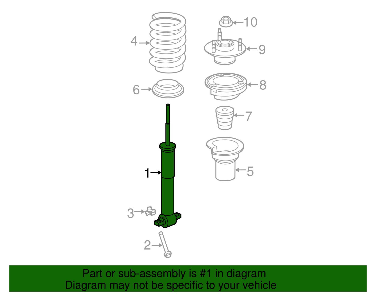 2016-2020 GM GM 85669753 W (S)Absorber | GM Outlet