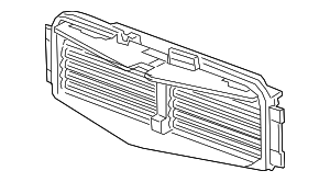 Front Bumper Shutter 85524925 | TascaParts.com