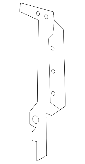 2020-2021 Cadillac XT6 Side Baffle 84191008 | GMPartsDirect.com