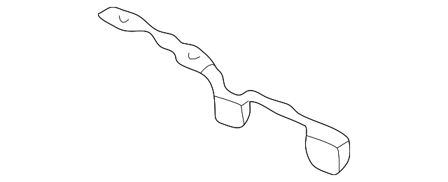 2002-2005 Dodge Reservoir Hose 52004922 | TascaParts.com