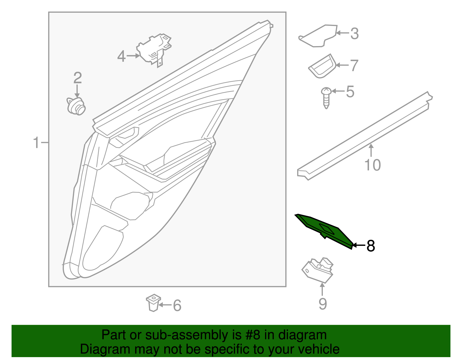 BJS7-68-4L6A-02 - Switch Panel - 2014-2018 Mazda 3 | Mazda Parts Factor