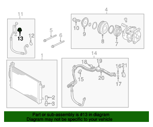 97811-1D100 - Discharge Hose Cap 2010-2017 Kia | Kia.Parts Store