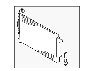 97606-1M101 - Condenser 2010-2011 Kia | Kia.Parts Store