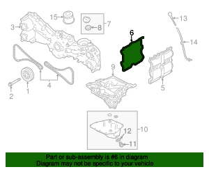 13270AA240 - Valve Cover Gasket - 2011-2018 Subaru | Subaru Parts Shop