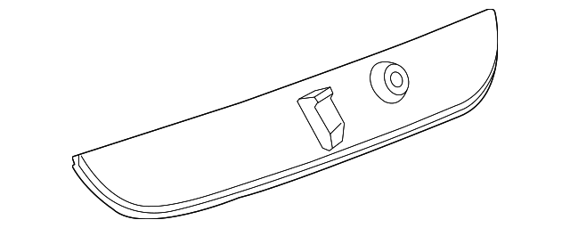 85112804 - Rear End Spoiler Retainer Cover 2021-2024 GM ...