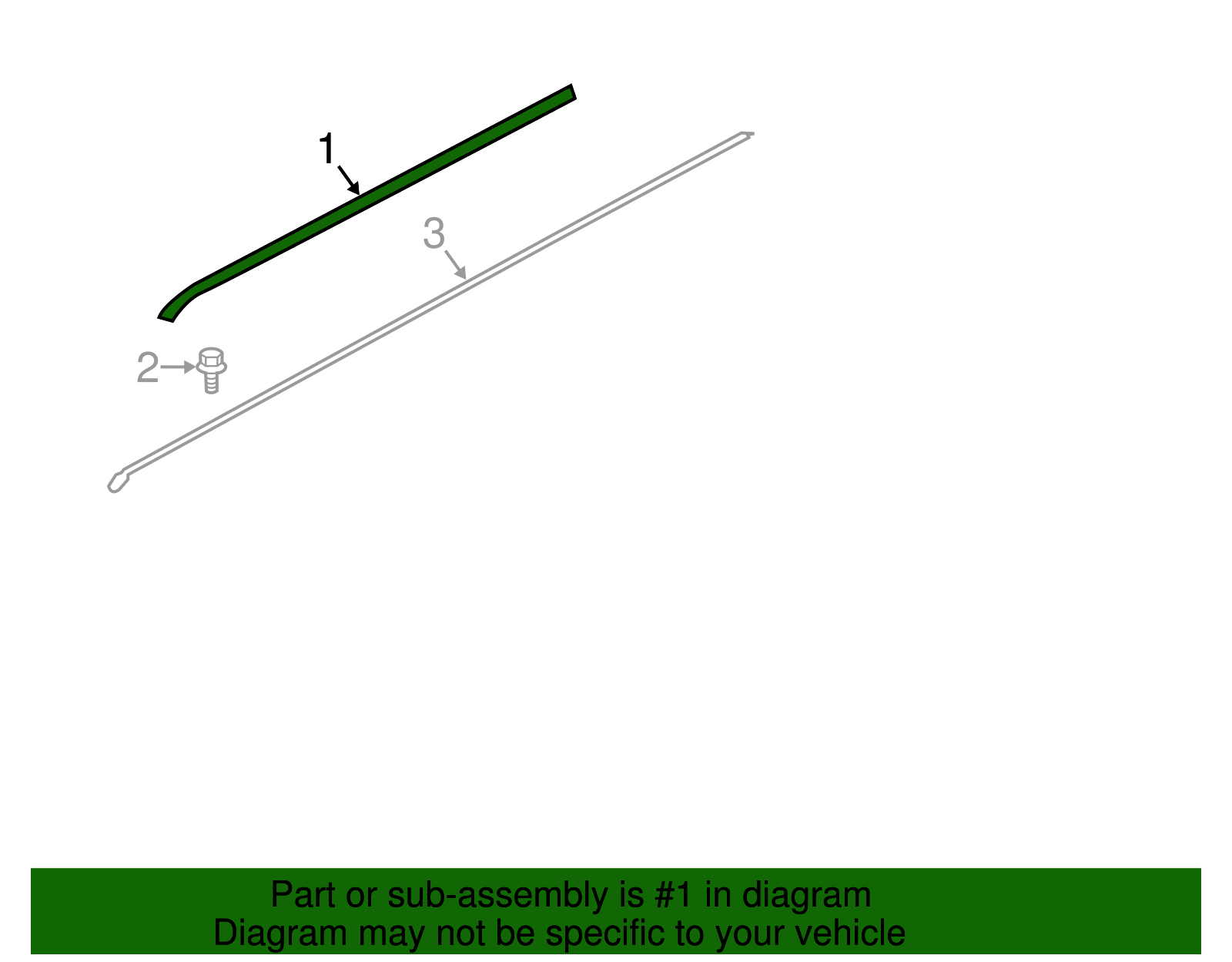 2013-2022 Land Rover Roof Drip Molding LR109388 | OEM Parts Online