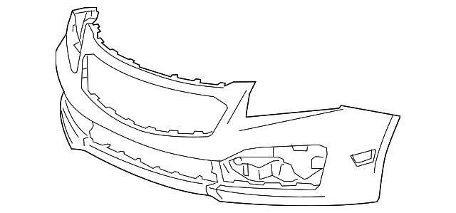 2015-2016 Chevrolet Front Bumper Cover 94525909 GM | GMPartsDirect.com