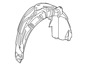 2017-2023 Mercedes-Benz Wheelhouse Liner 213-690-92-04 | MB OEM Parts