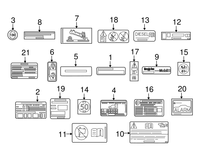 212-584-04-00 - Label 2014 Mercedes-Benz | Mercedes-Benz USA Parts