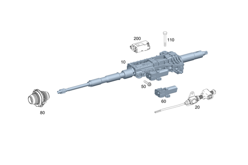 Steering Column Tube and Steering Shaft for 2020 Mercedes-Benz C 63 AMG ...