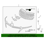 2022 Chevrolet Equinox Nameplate Adapter 84554596 | GMPartsDirect.com