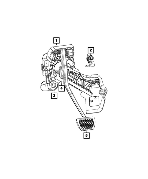 Brake Pedals for 2025 Jeep Gladiator | Mopar eStore
