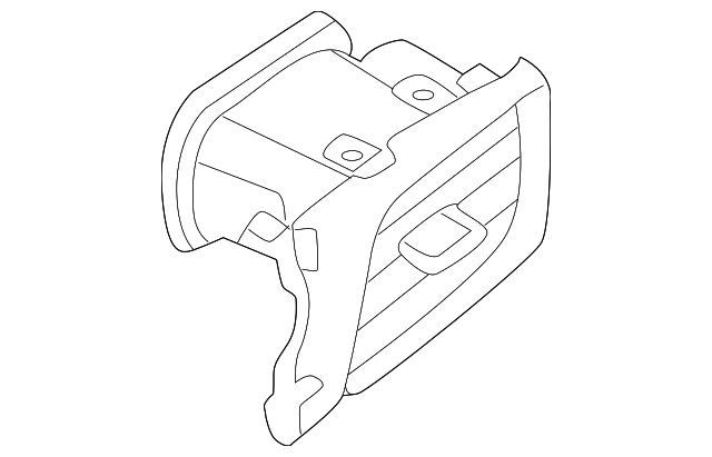 2021-2023 Nissan Rogue Vent Grille 68760-6RR1A | Bill Kay Nissan Parts